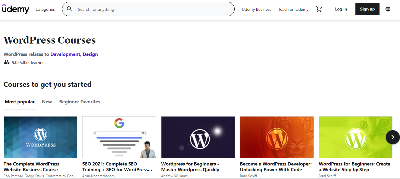 The Best WordPress Training Course Providers: Start Learning and ...
